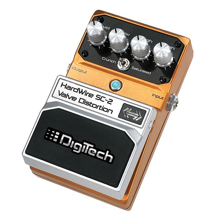 Digitech SC2 Hardwire Series Valve Distortion Effects Pedal For Guitar ...